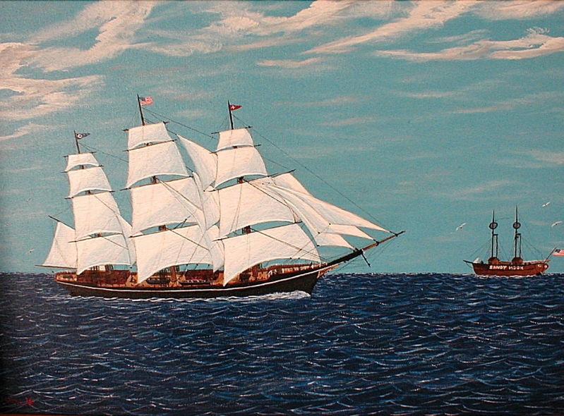 James J. McKeever Paintings : Ships