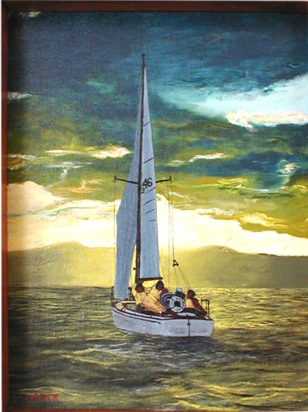 James J. McKeever Paintings : Ships